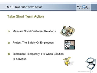 The 7 step problem solving methodology | PPTX