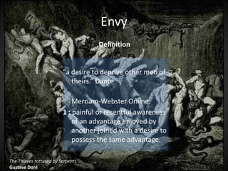 The 7 deadly sins | PPTX