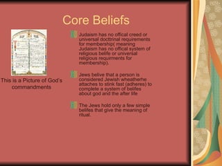 The 7 characteristics of judaism | PPT | Judaism | Religion & Spirituality