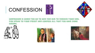 The 7 christian sacraments Picture book | PPTX