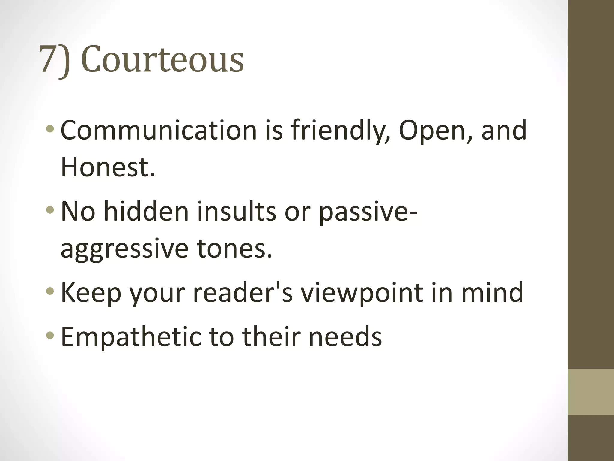 The 7 c,s of communication | PPTX