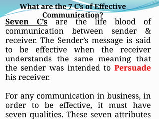 The 7 C's of Organizational Communication.pptx