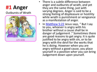 Wrath Sin Definition