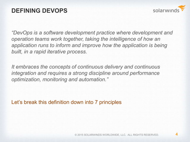 The 7 Principles of DevOps and Cloud Applications | PPT | Free Download