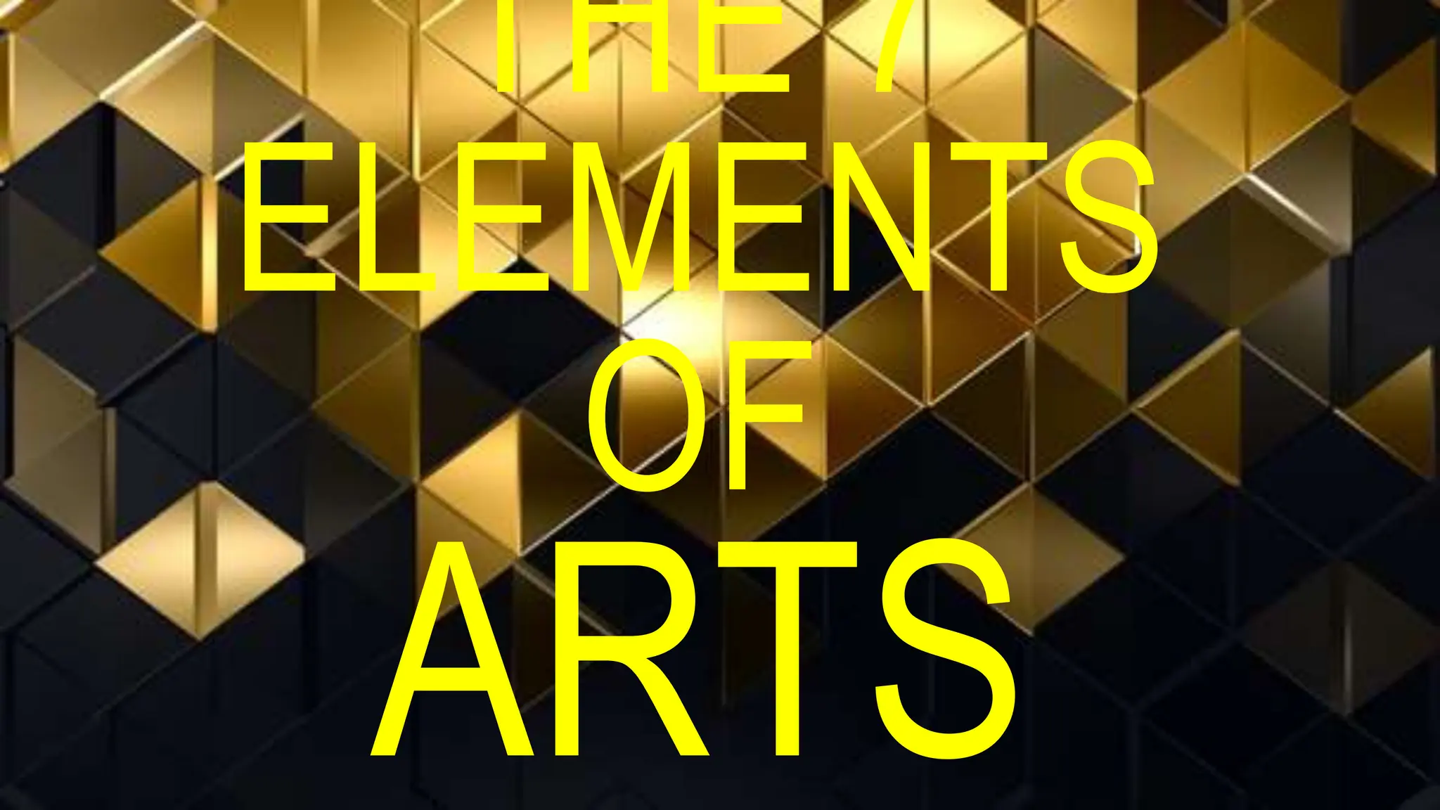 The 7 Elements Ofpptx
