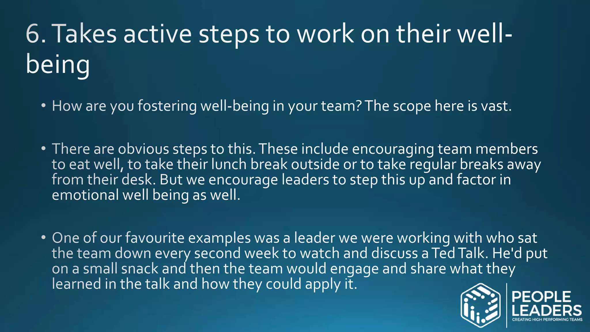 The 7 elements of a resilient team | PPTX