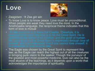 The 7 grandfather teachings | PPTX