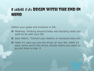 The 7 habits of highly effective teens | PPTX