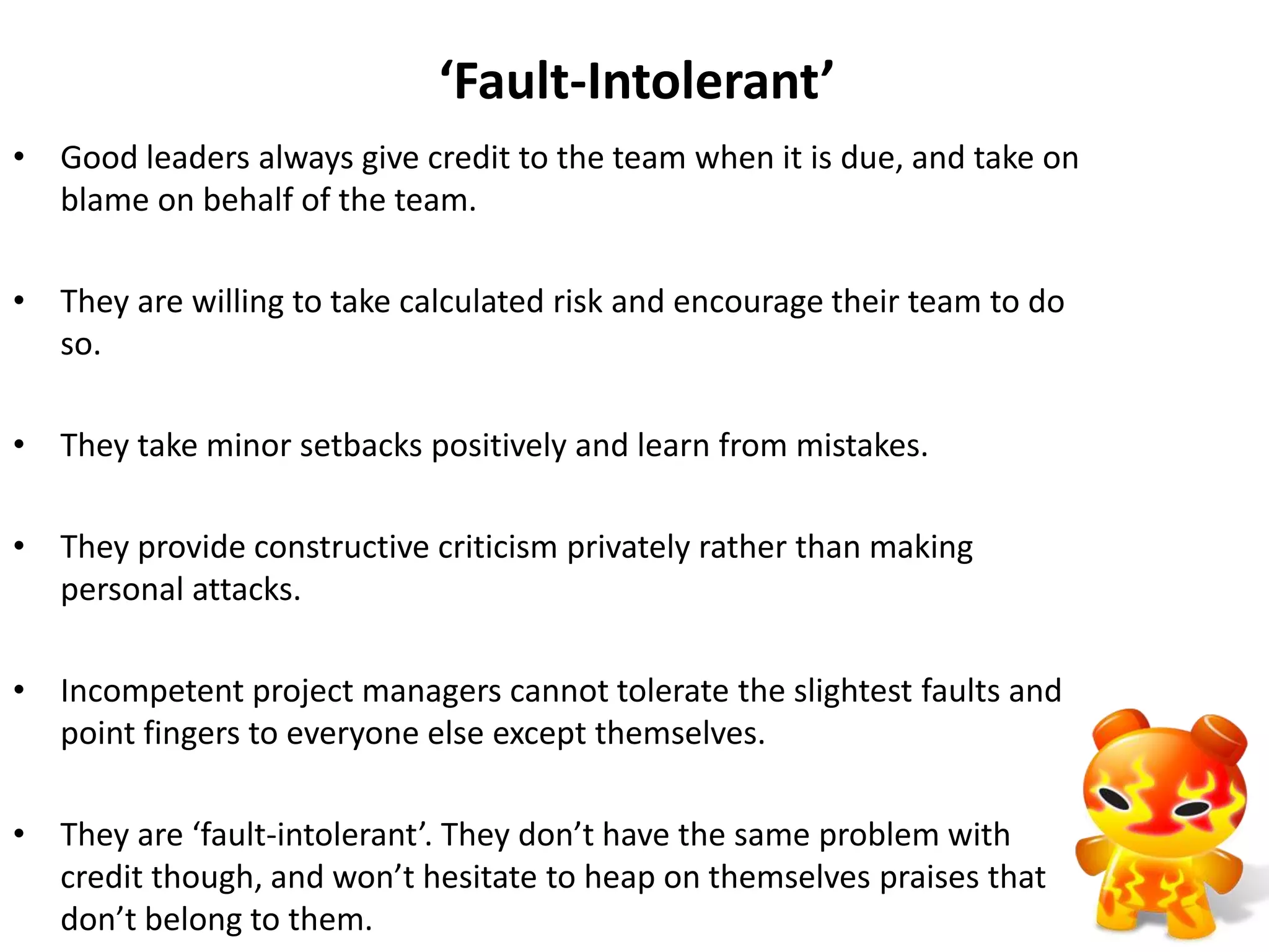 The 7 habits of highly ineffective project managers | PPTX | Executive ...