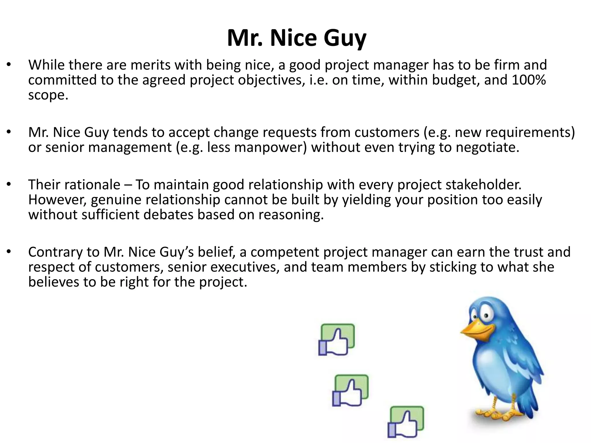 The 7 habits of highly ineffective project managers | PPTX | Executive ...