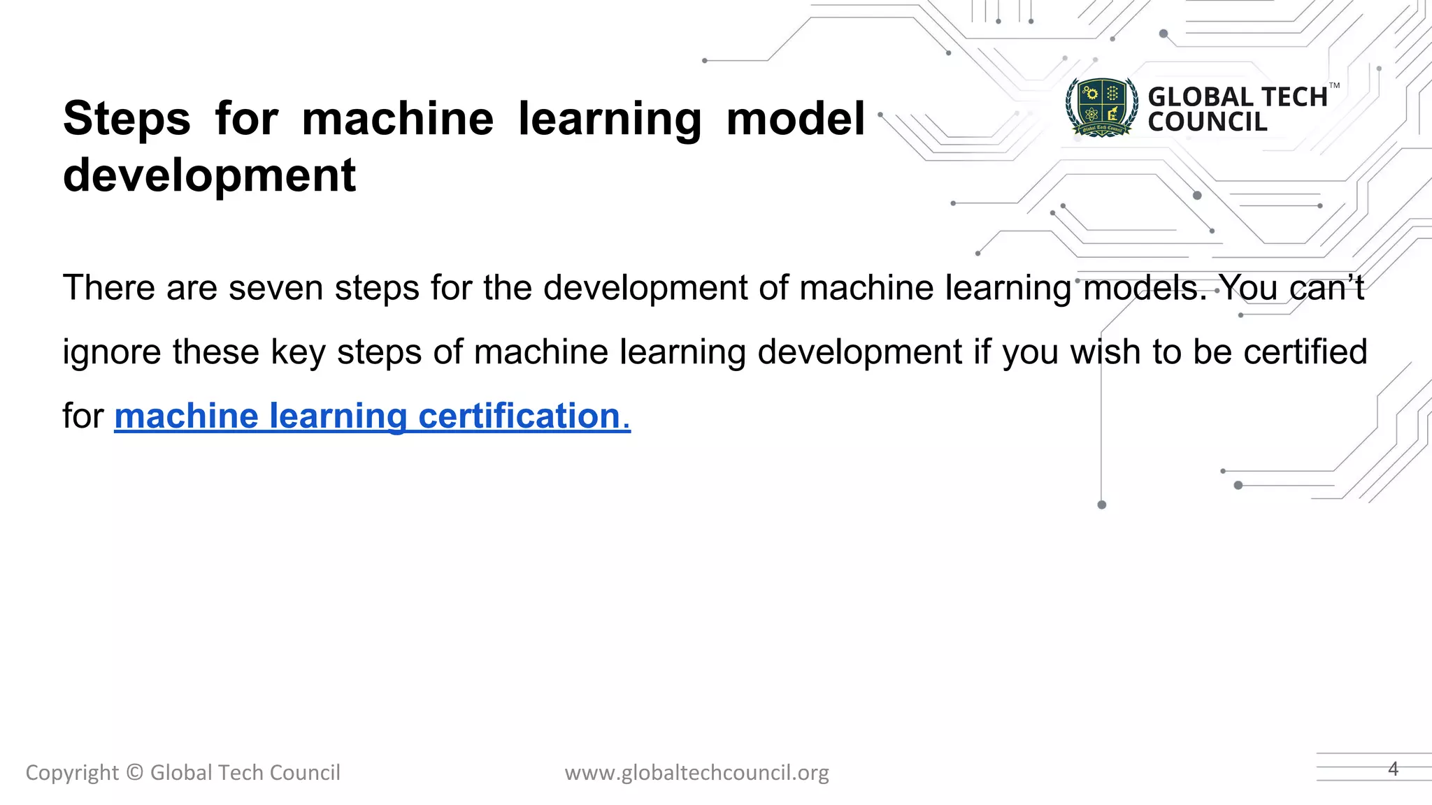 The 7 Key Steps To Build Your Machine Learning Model | PPT