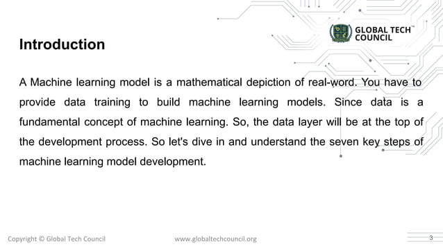 The 7 Key Steps To Build Your Machine Learning Model | PPT