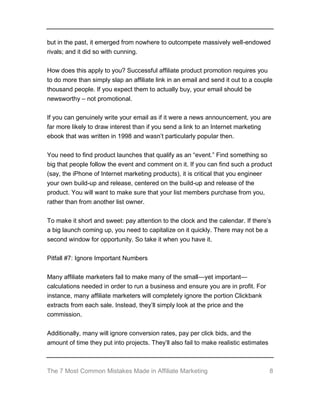 The 7 most_common_mistakes_made_in_affiliate_marketing | PDF