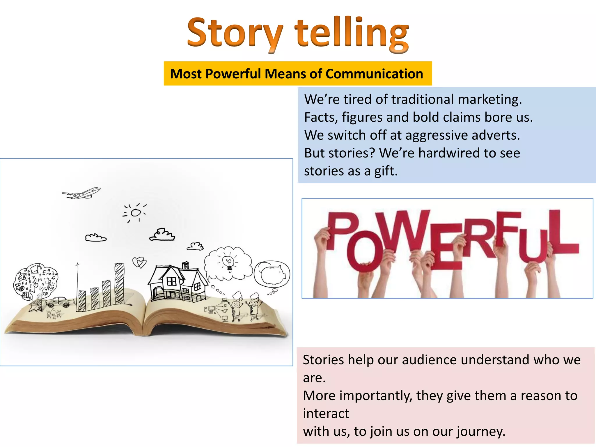 The 7 pillars of story telling | PDF