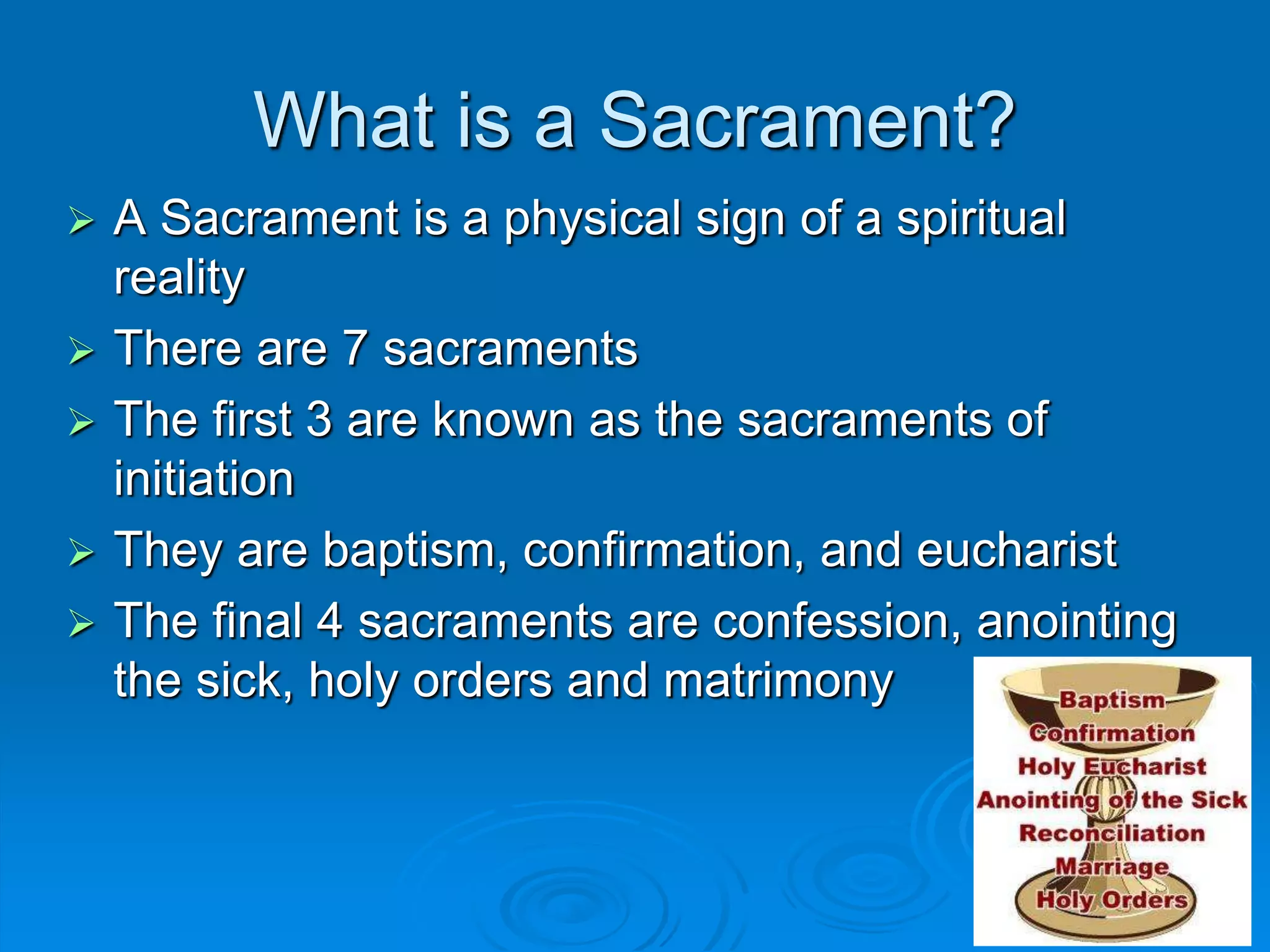 The 7 Sacraments ppt 2.ppt | Christianity | Religion & Spirituality