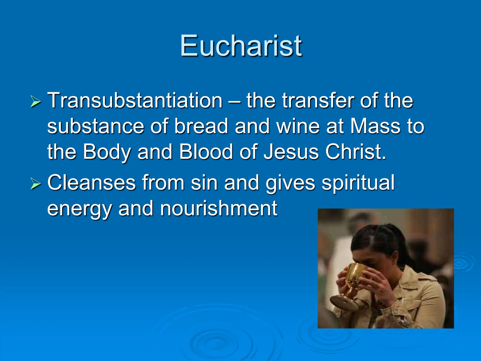 Sacraments for christians and catholic people | PPT