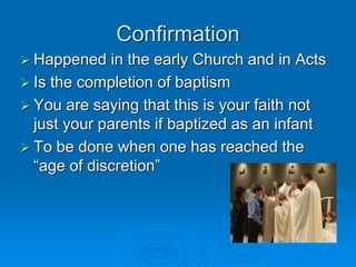Sacraments for christians and catholic people | PPT