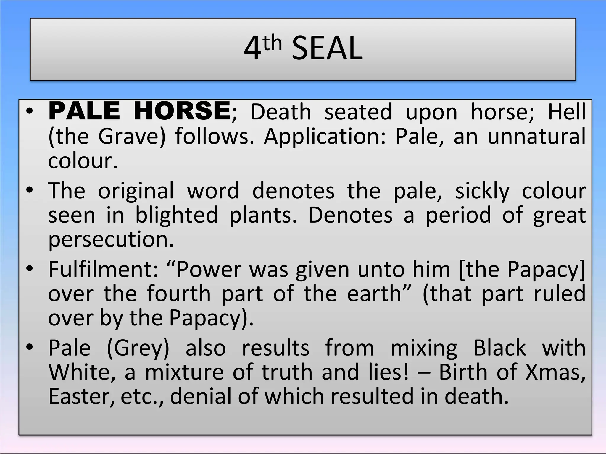 the7sealspowerpointofthebookofrevelation | PPTX