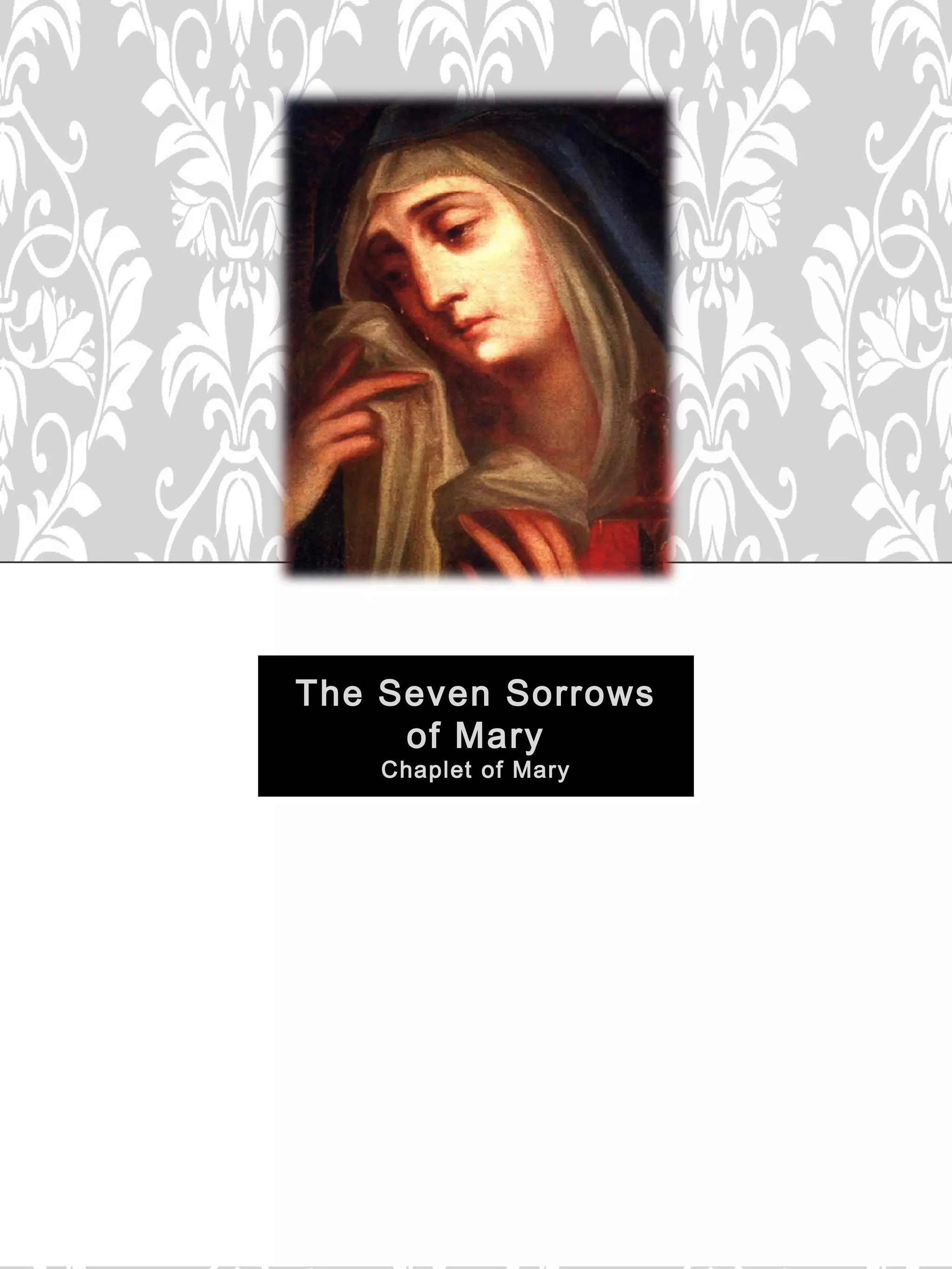 The 7 sorrows of mary | PPT