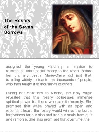 The 7 sorrows of mary | PPT