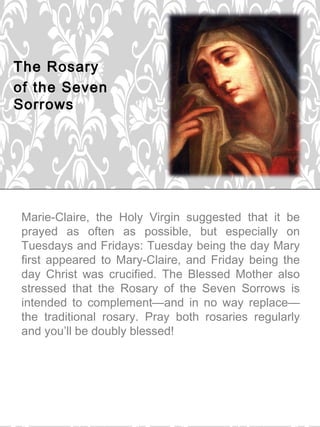 The 7 sorrows of mary | PPT