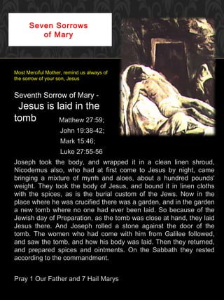 The 7 sorrows of mary | PPT