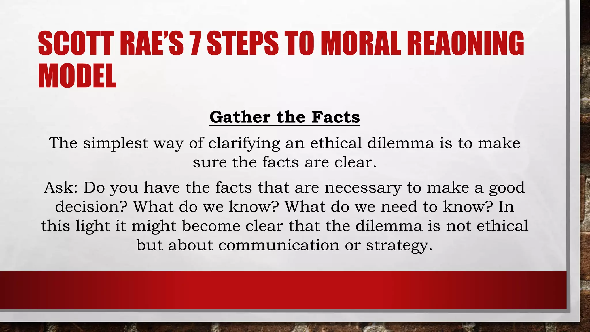 THE 7 –STEP MORAL REASONING.pptx