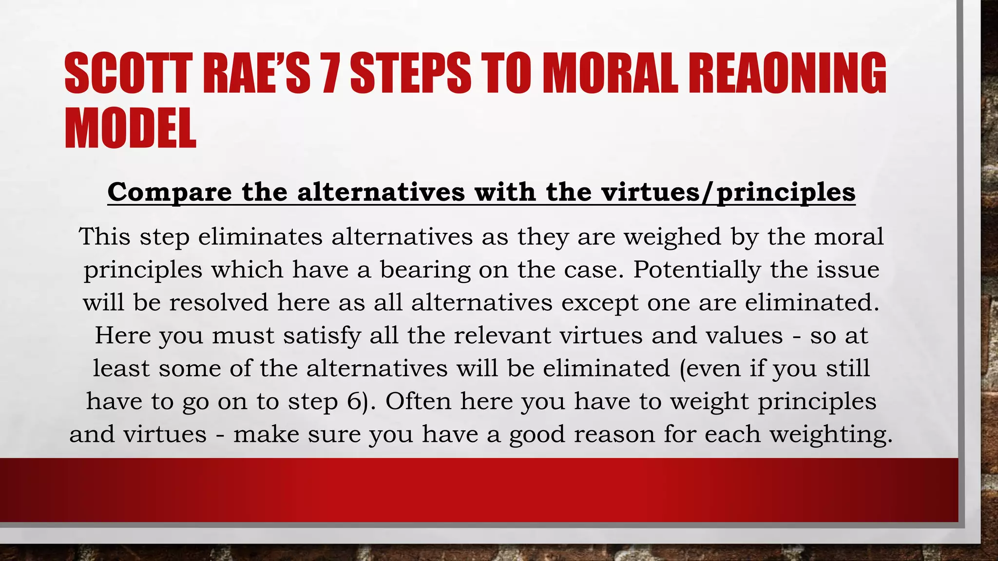 THE 7 –STEP MORAL REASONING.pptx