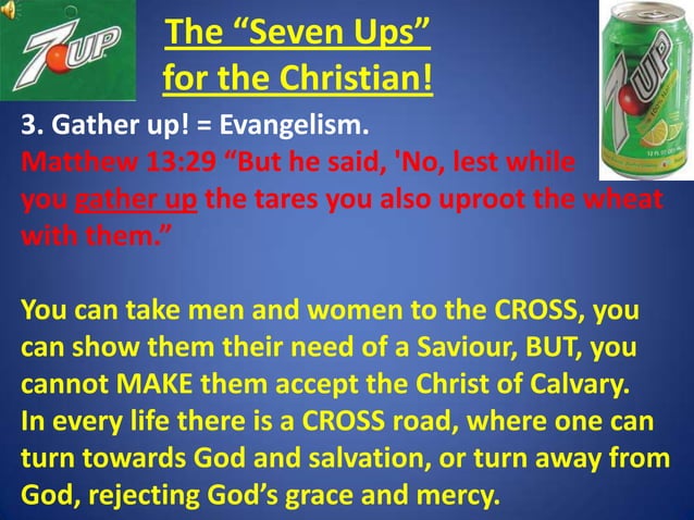 The 7 up's of the christian | PPTX | Christianity | Religion & Spirituality