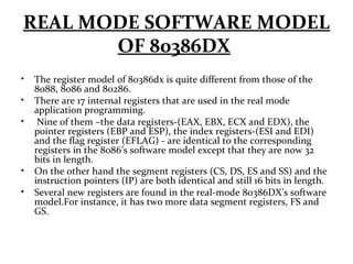 The 80386 80486 | PPT