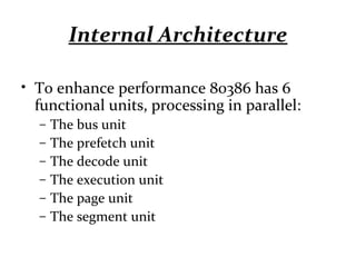 The 80386 80486 | PPT