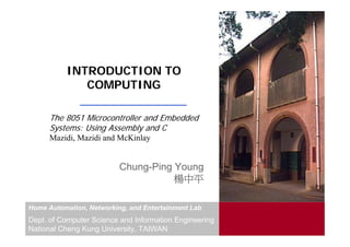 The 8051 microcontroller and embedded systems using assembly and c 2nd ...