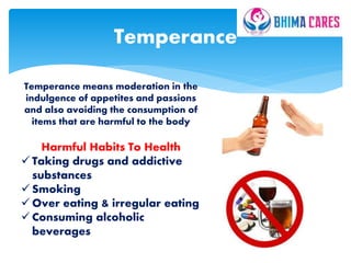 The 8 natural laws to enjoy good health dr.kamaljit singh | PPTX