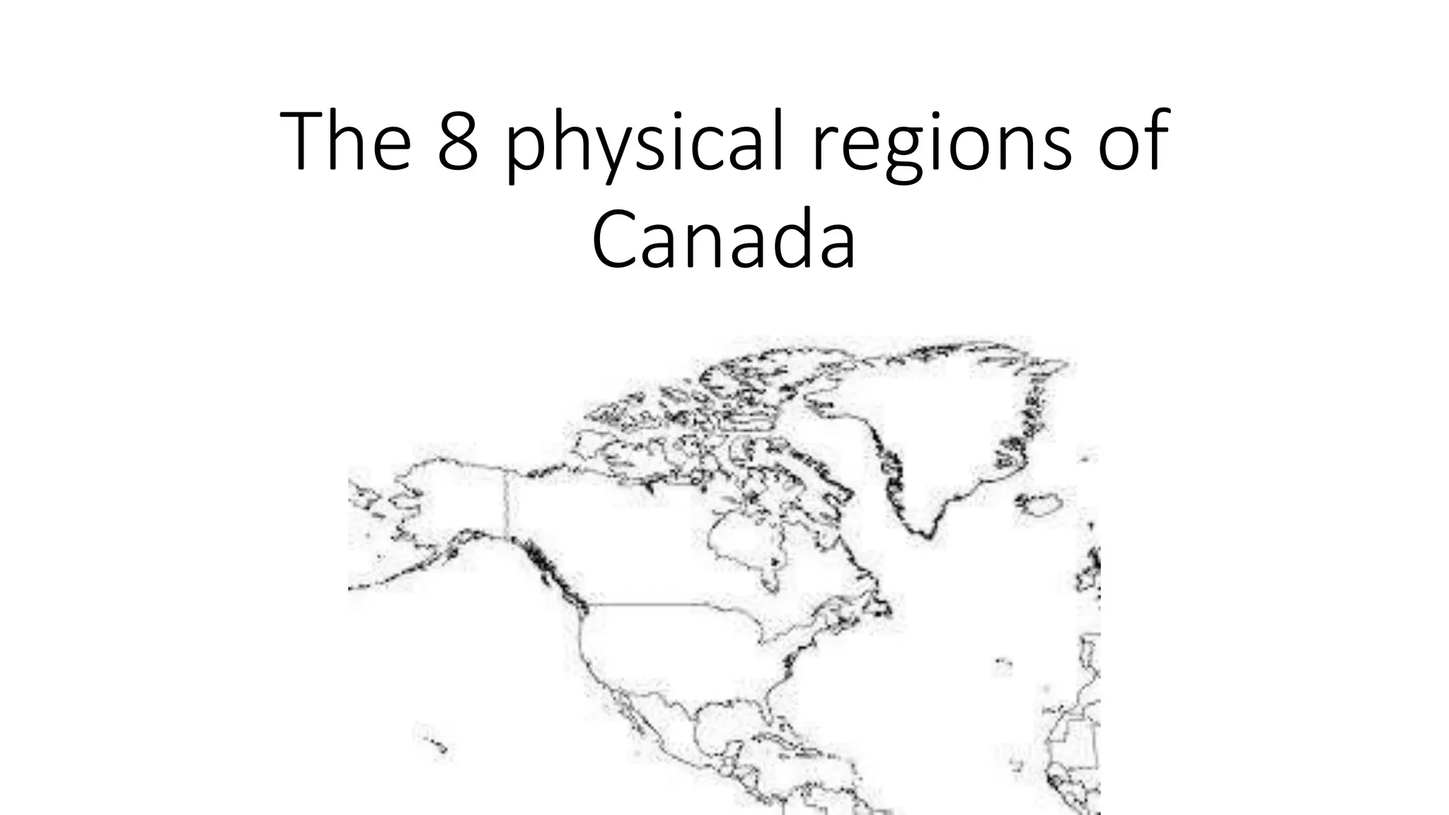 The 8 physical regions | PPTX