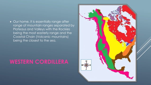 The 8 physical regions of north america | PPTX