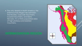The 8 physical regions of north america | PPTX