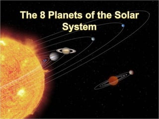 All 8 Planets Diagram