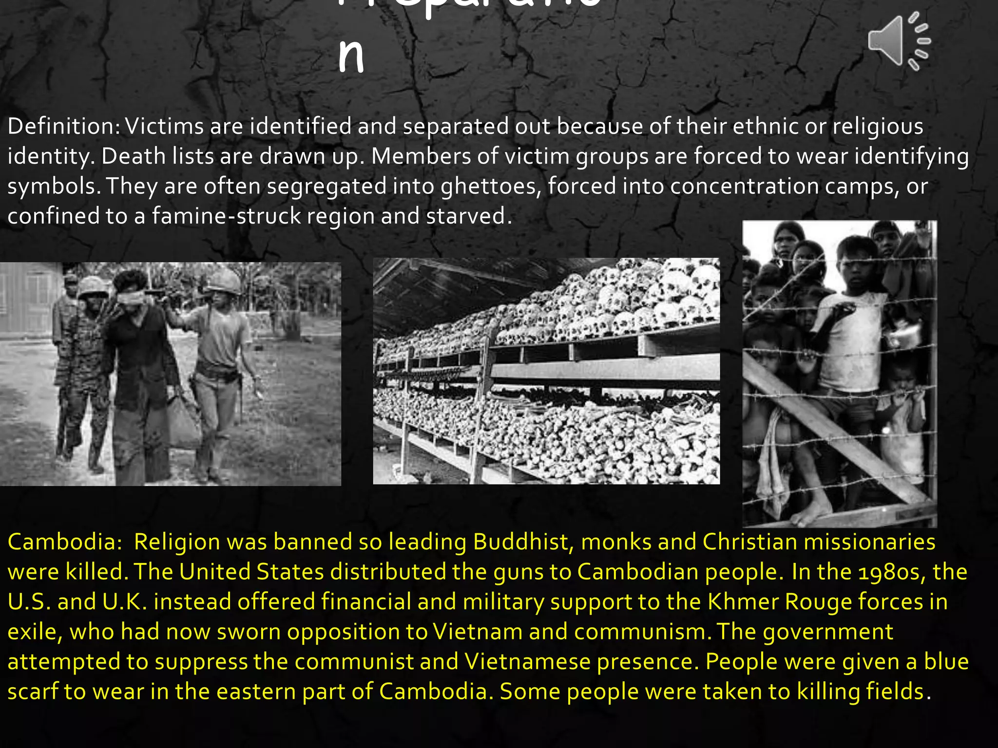 Social 20: The 8 stages of the cambodian genocide | PPTX
