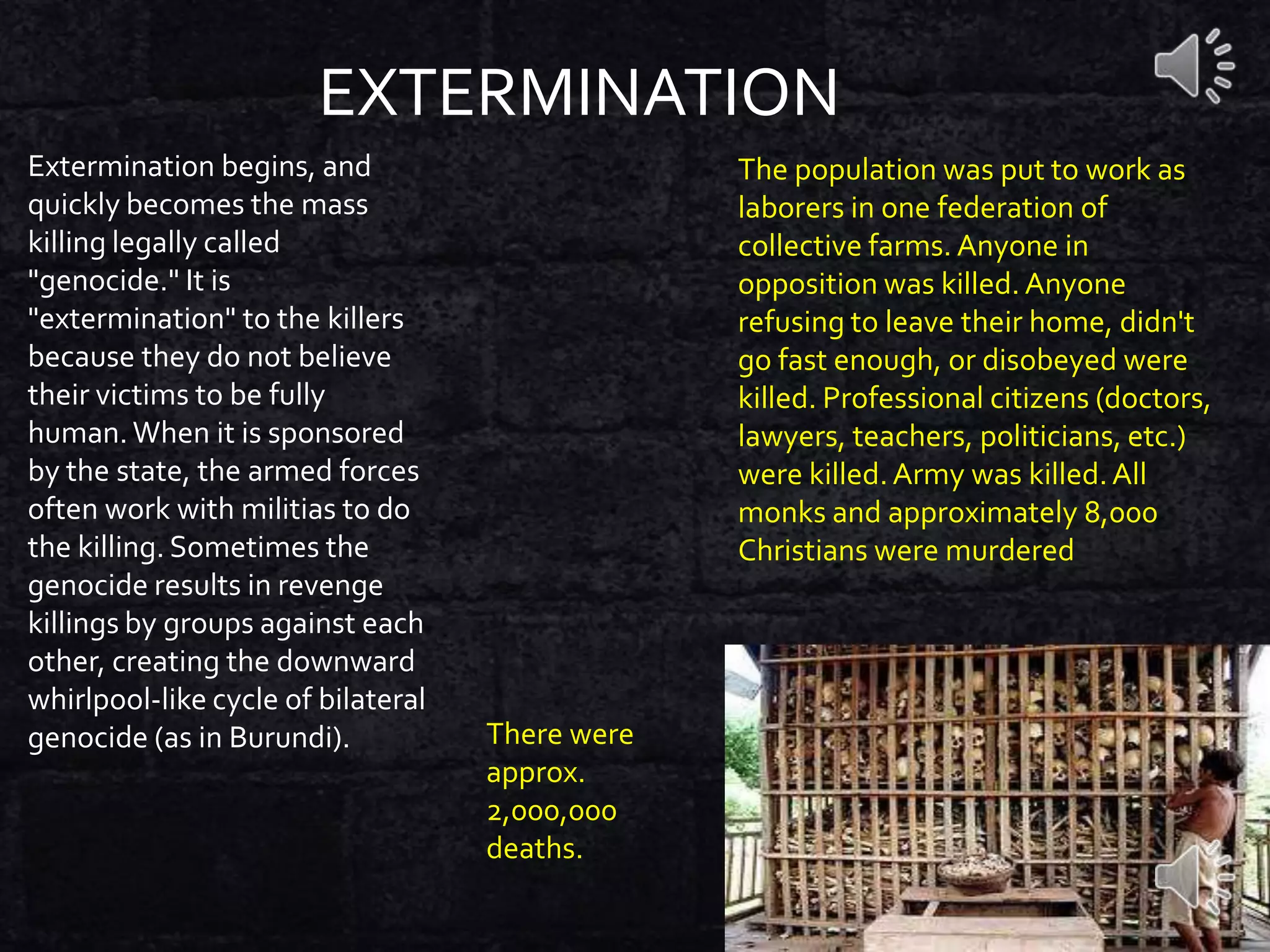 Social 20: The 8 stages of the cambodian genocide | PPTX