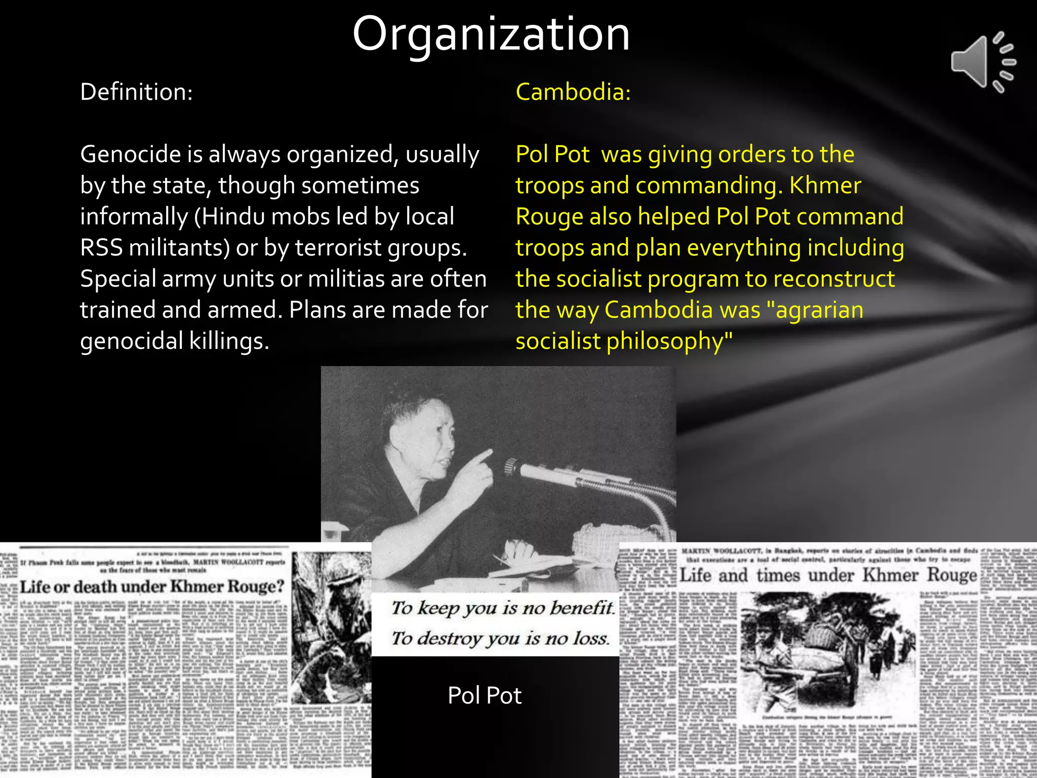 Social 20: The 8 stages of the cambodian genocide | PPTX