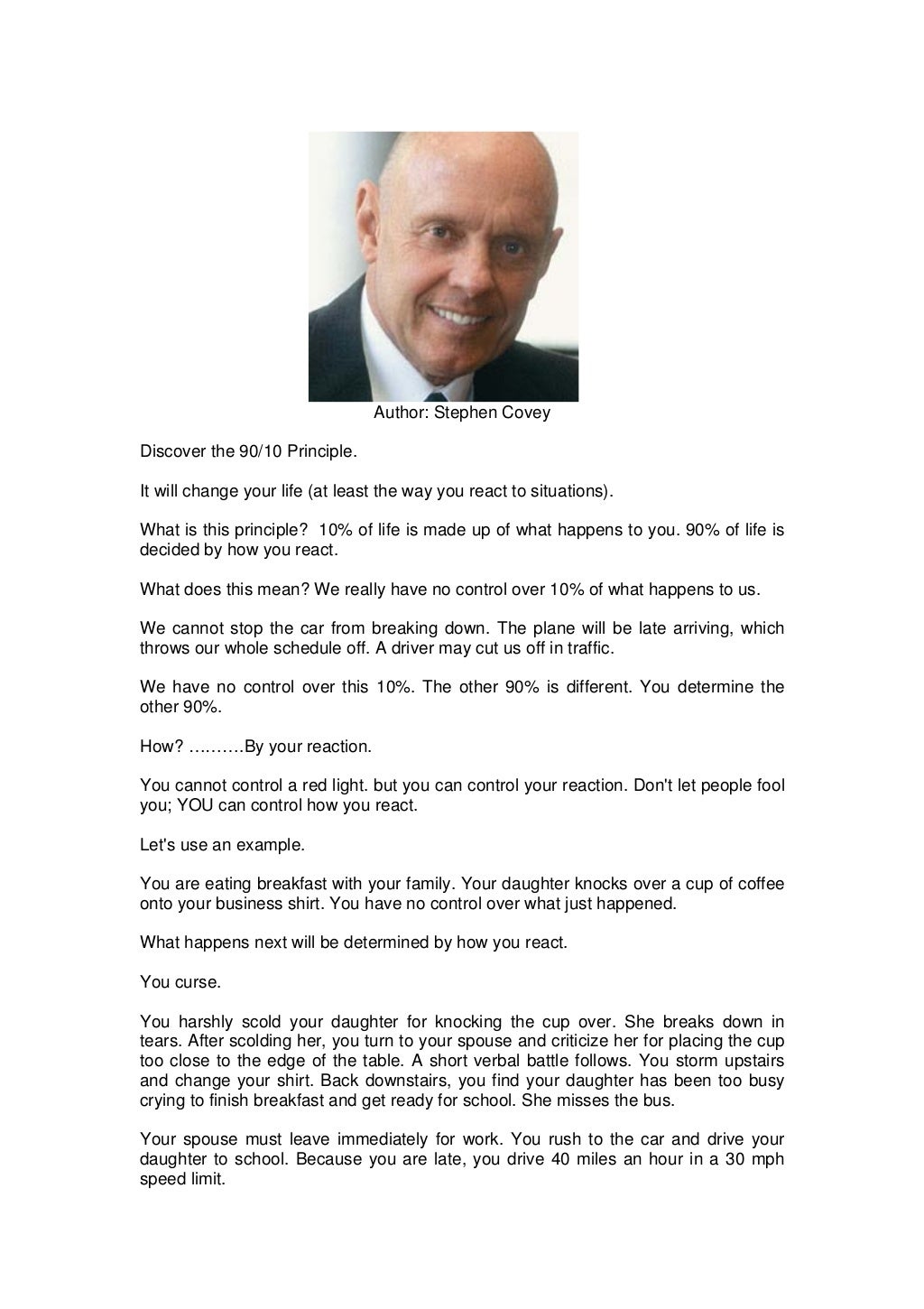 The 90 10 Principle Stephen Covey the-90-10-principle-stephen-covey