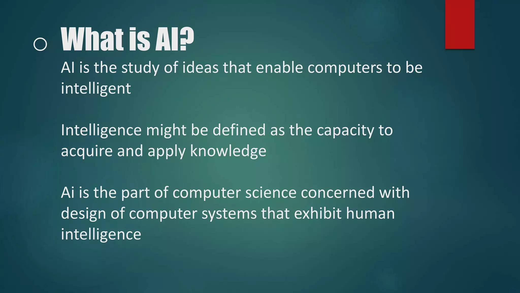 The Artificial Intelligence Ecosystem | PPTX