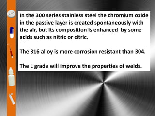 Passivation in the Pharmaceutical industry | PPTX