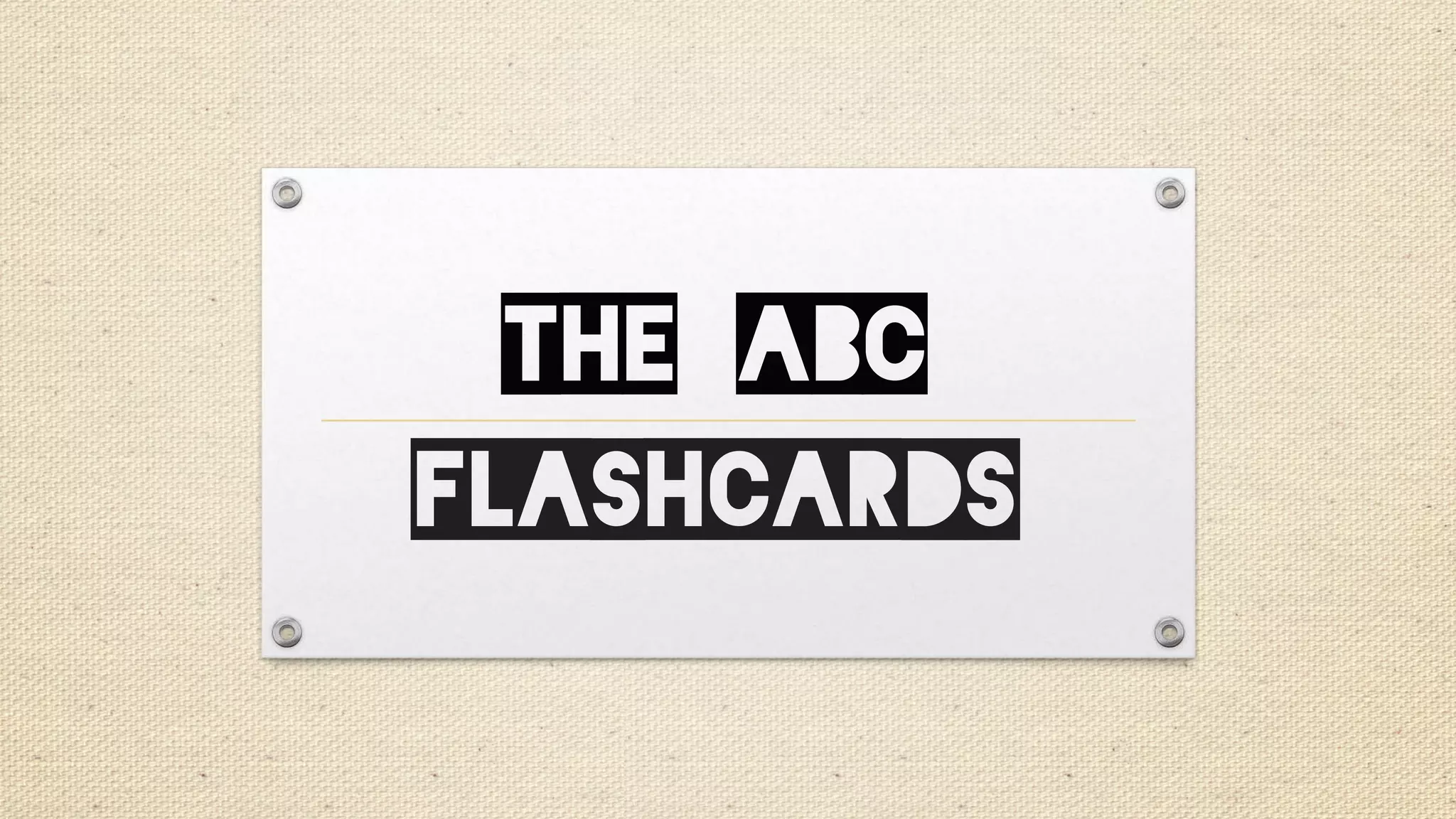 abc flashcards to study | PDF