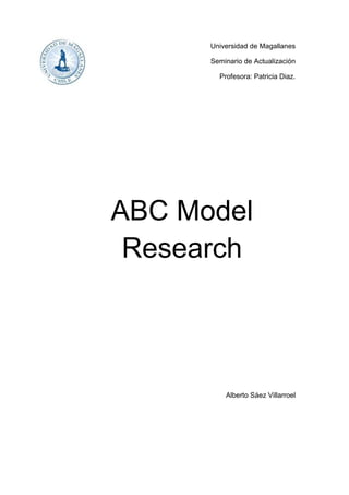 The abc model | DOCX