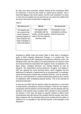 The abc model | DOCX