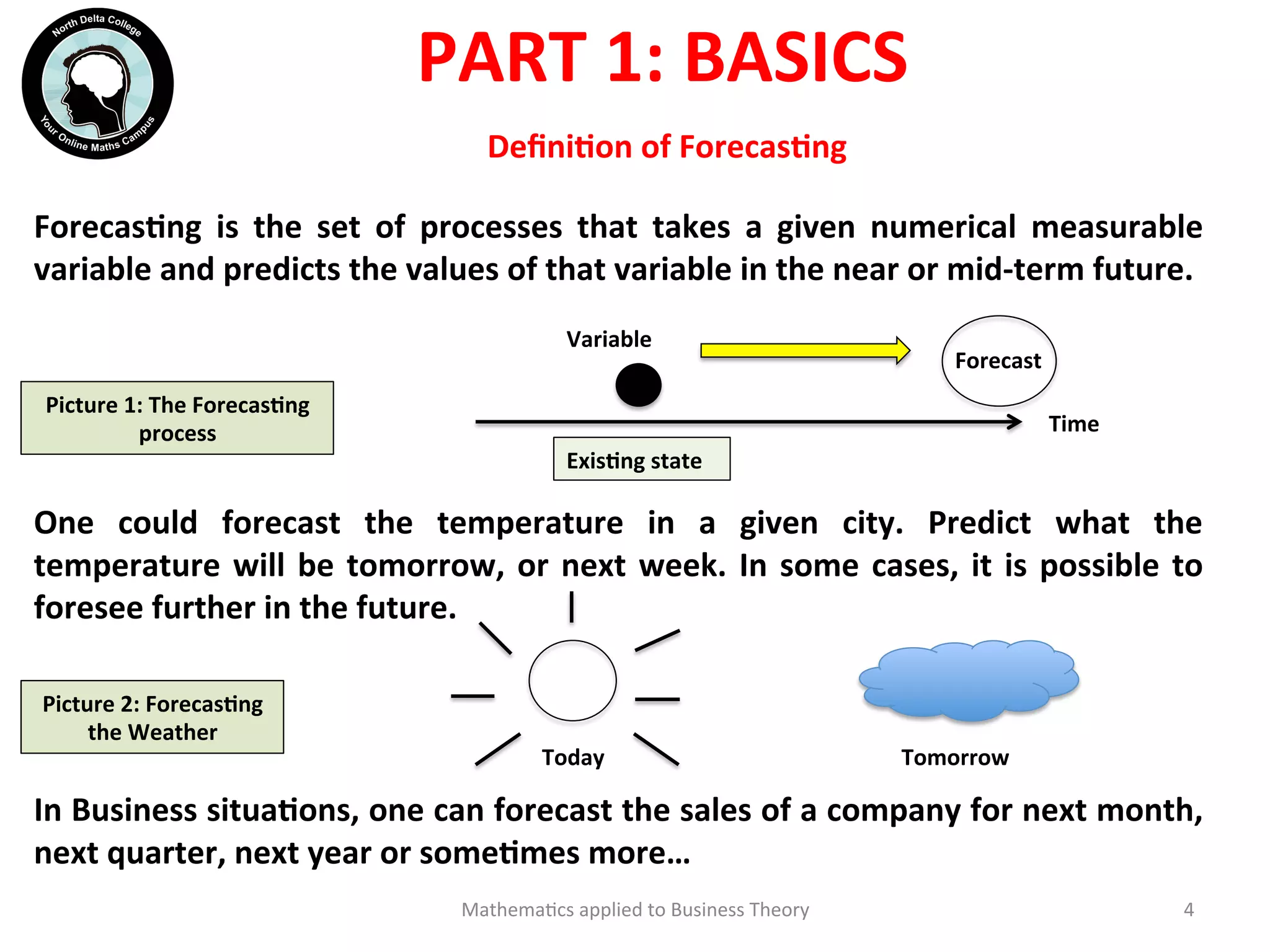 The ABC of Forecasting | PDF