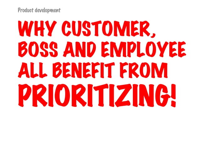 The ABC Of Prioritizing | PPT