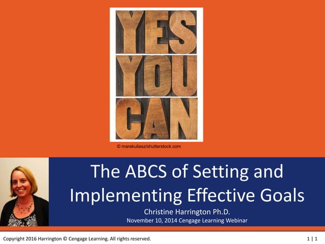 The ABCs Approach to Goal Setting and Implementation | PPTX | Mental ...