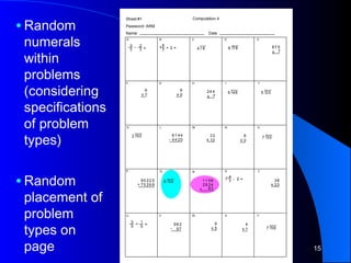 The abc's of cbm for maths, spelling and writing | PPT